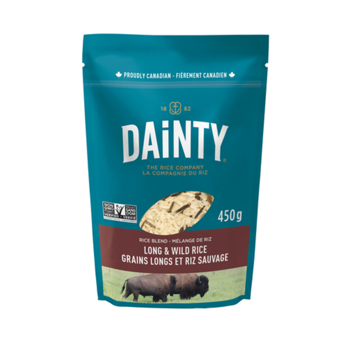 Dainty Long Grain & Wild Rice 450 g - Voilà Online Groceries & Offers