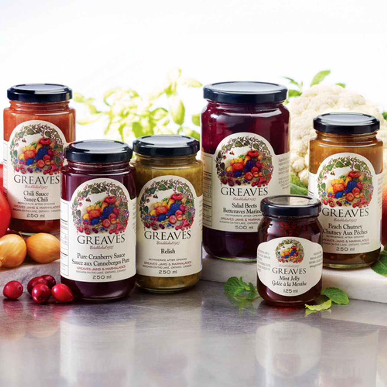 Greaves Pure Cranberry Sauce 250 ml - Voilà Online Groceries & Offers