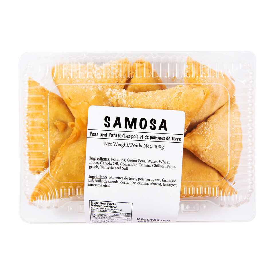 Gelda Aloo Mutter Samosa 400 g (frozen) - Voilà Online Groceries & Offers