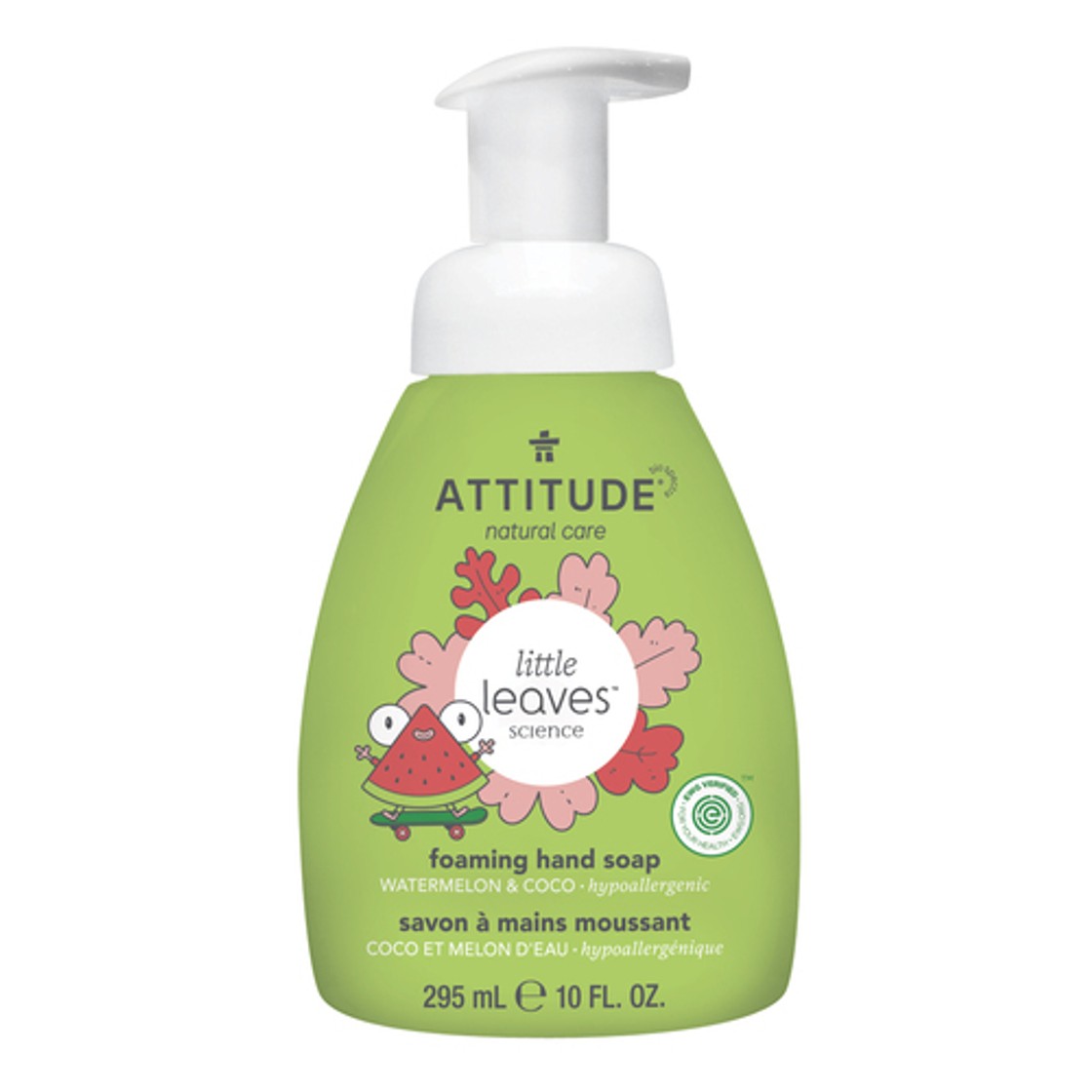 Attitude Little Leaves Foaming Hand Soap Watermelon & Coconut 295 ml ...