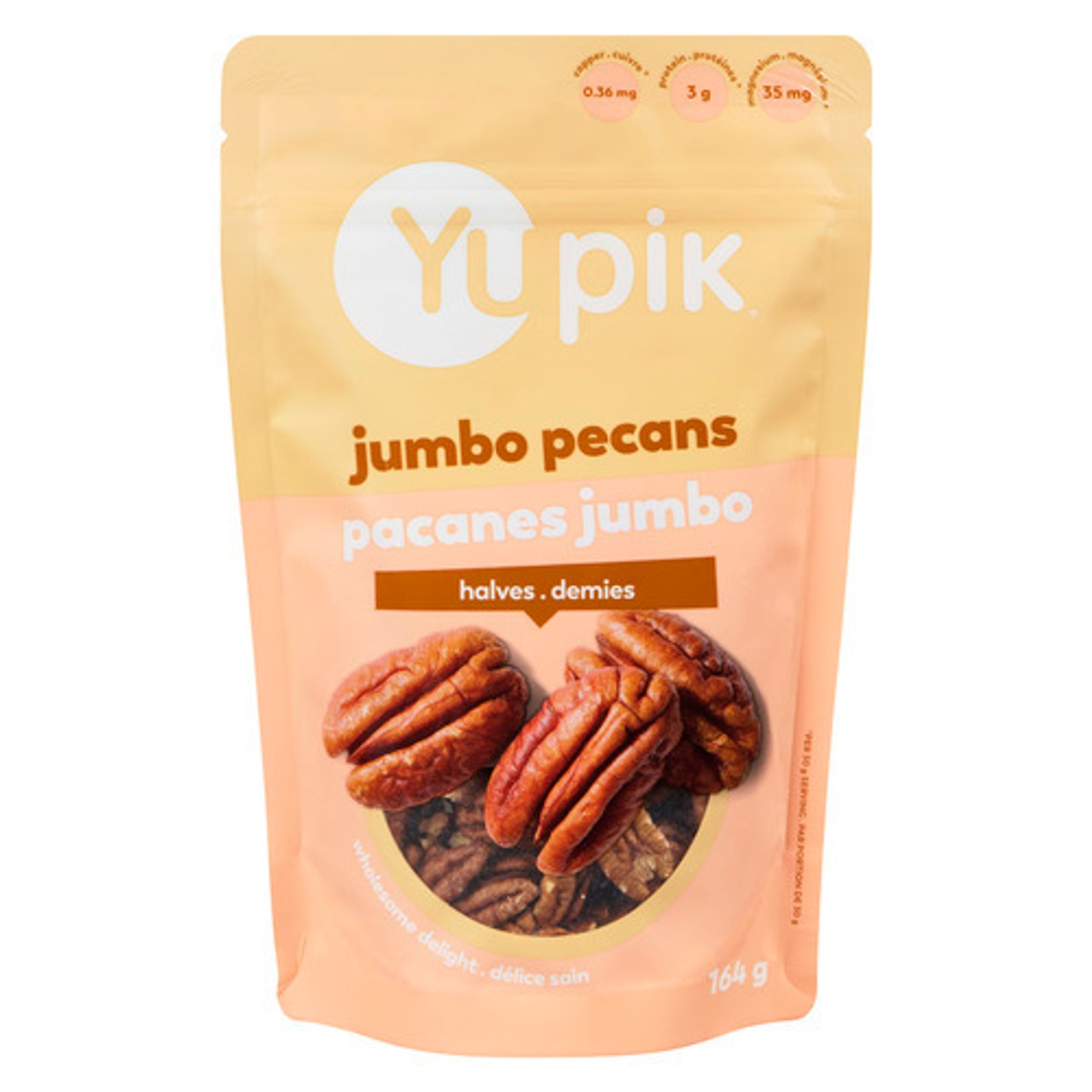 Yupik Pecan Halves Jumbo 164 g - Voilà Online Groceries & Offers