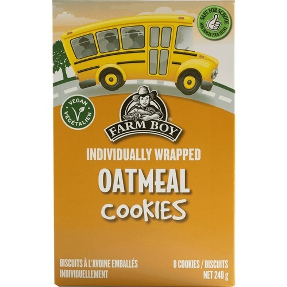 Farm Boy Oatmeal Cookies 240g - Voilà Online Groceries & Offers