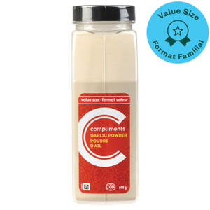 Compliments Powder Garlic 690 g - Voilà Online Groceries & Offers