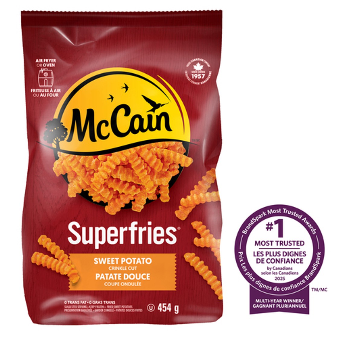 McCain Frozen Superfries Sweet Potato Crinkle Cut 454 g - Voilà Online ...