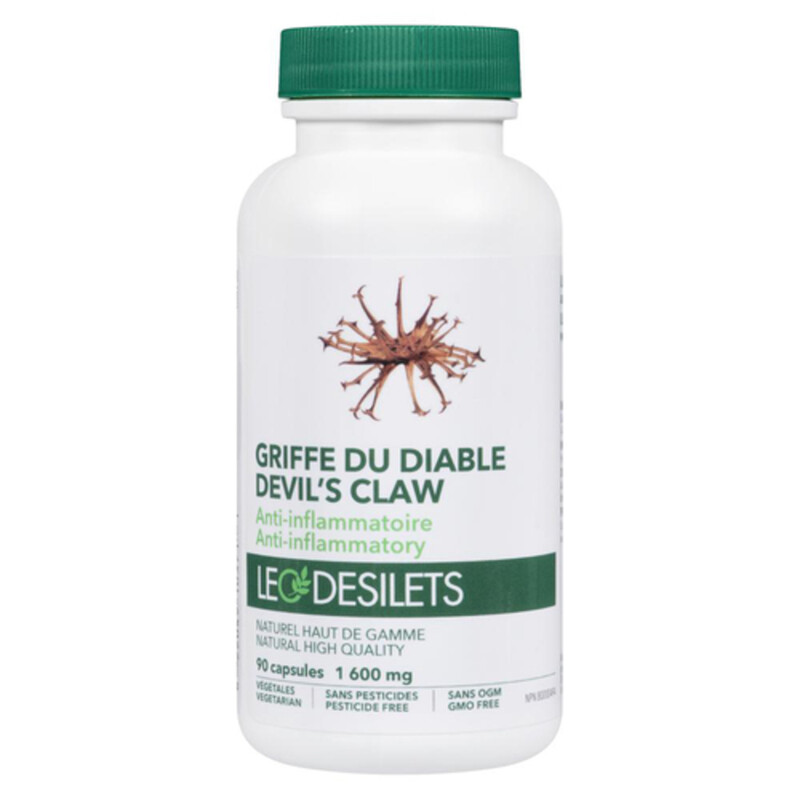 Léo Désilets Devil's Claw Anti-Inflammatory 1600 mg Capsules 90 Count - Voilà Online Groceries ...