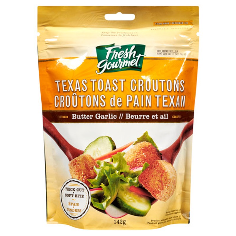 Fresh Gourmet Texas Butter Garlic Toast Croutons 142 g - Voilà Online ...