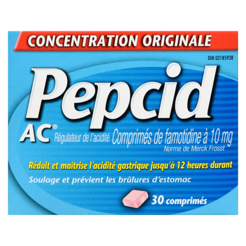 Pepcid Acid Control Easy To Swallow 30 Tablets - Voilà Online Groceries ...