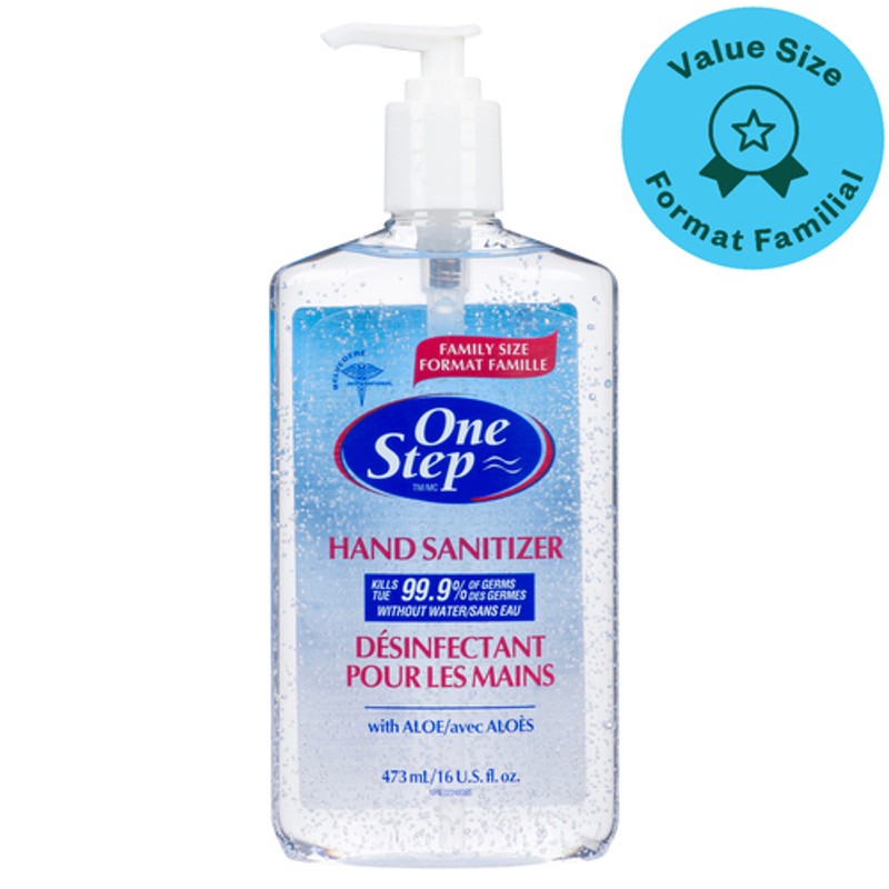 One Step Pump Hand Sanitizer Family Size 473 ml - Voilà Online ...