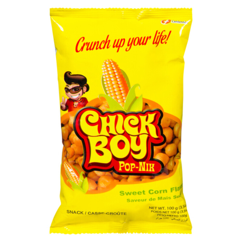 Chickboy Pop-Nik Snack Sweet Corn 100 g - Voilà Online Groceries & Offers