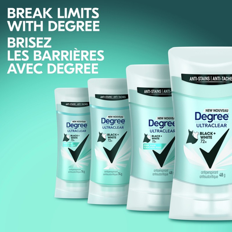 Degree Ultra Clear Antiperspirant Stick Odour Protection Deodorant ...