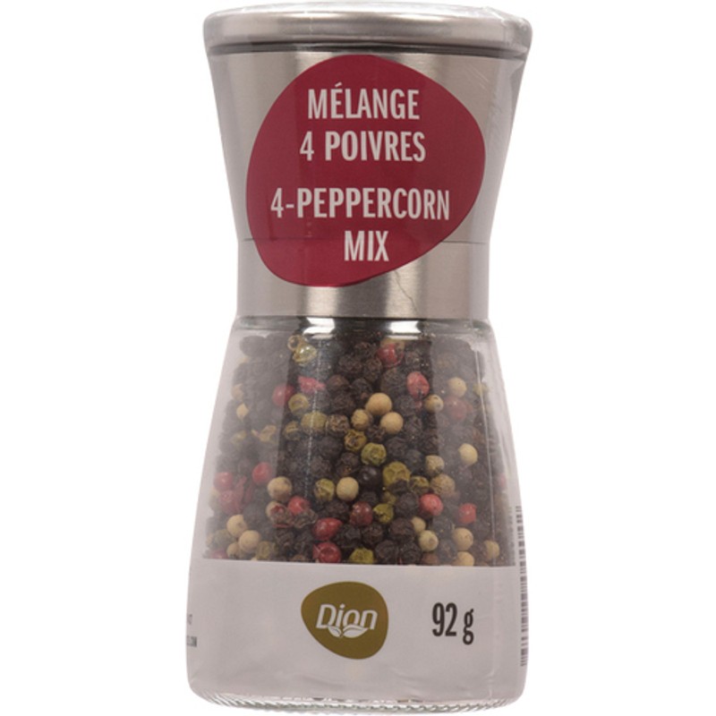 Dion Herbs & Spices Pepper Grinder 4 Pepper Mix 92 g - Voilà Online ...