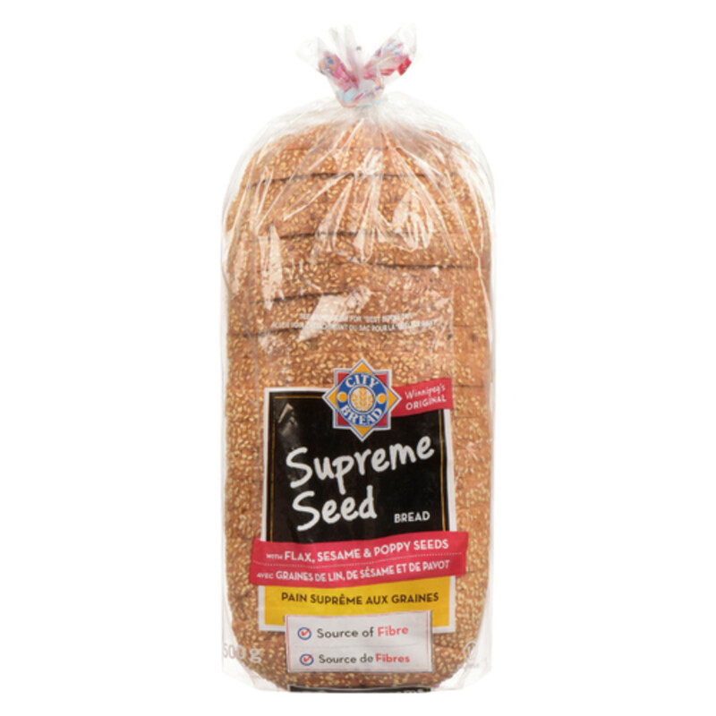 City Bread Supreme Seed Bread 500 g - Voilà Online Groceries & Offers