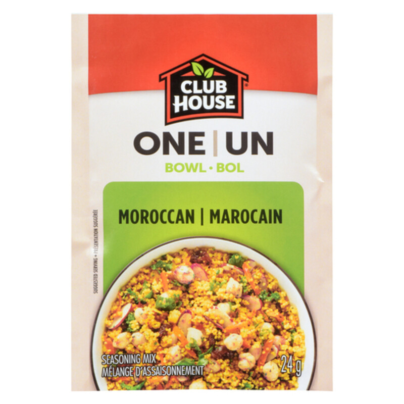 Club House One Bowl Seasoning Mix Moroccan 24 g - Voilà Online ...