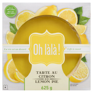 Oh lala! Pie Lemon 625 g - Voilà Online Groceries & Offers