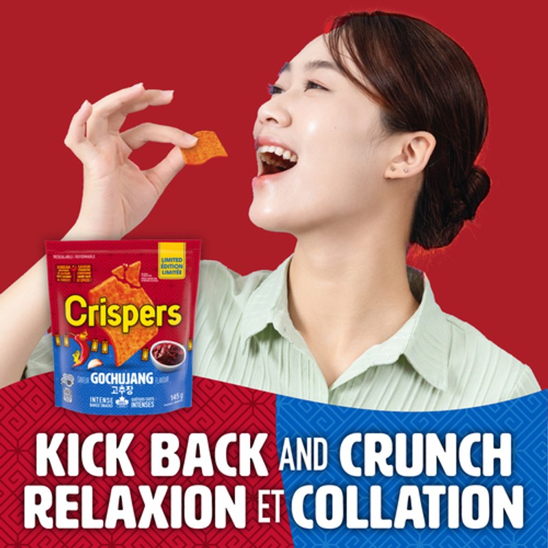 Crispers Crackers Gochujang 145 g - Voilà Online Groceries & Offers