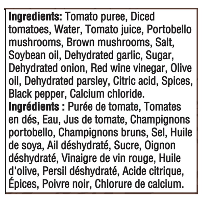 Classico Pasta Sauce Portobello Mushroom 650 mL - Voilà Online ...