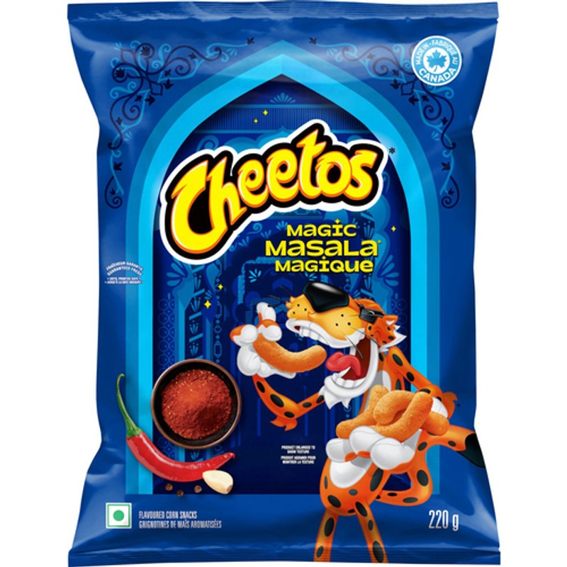 Cheetos Puffs Corn Snacks Magic Masala Flavoured 220 g - Voilà Online ...