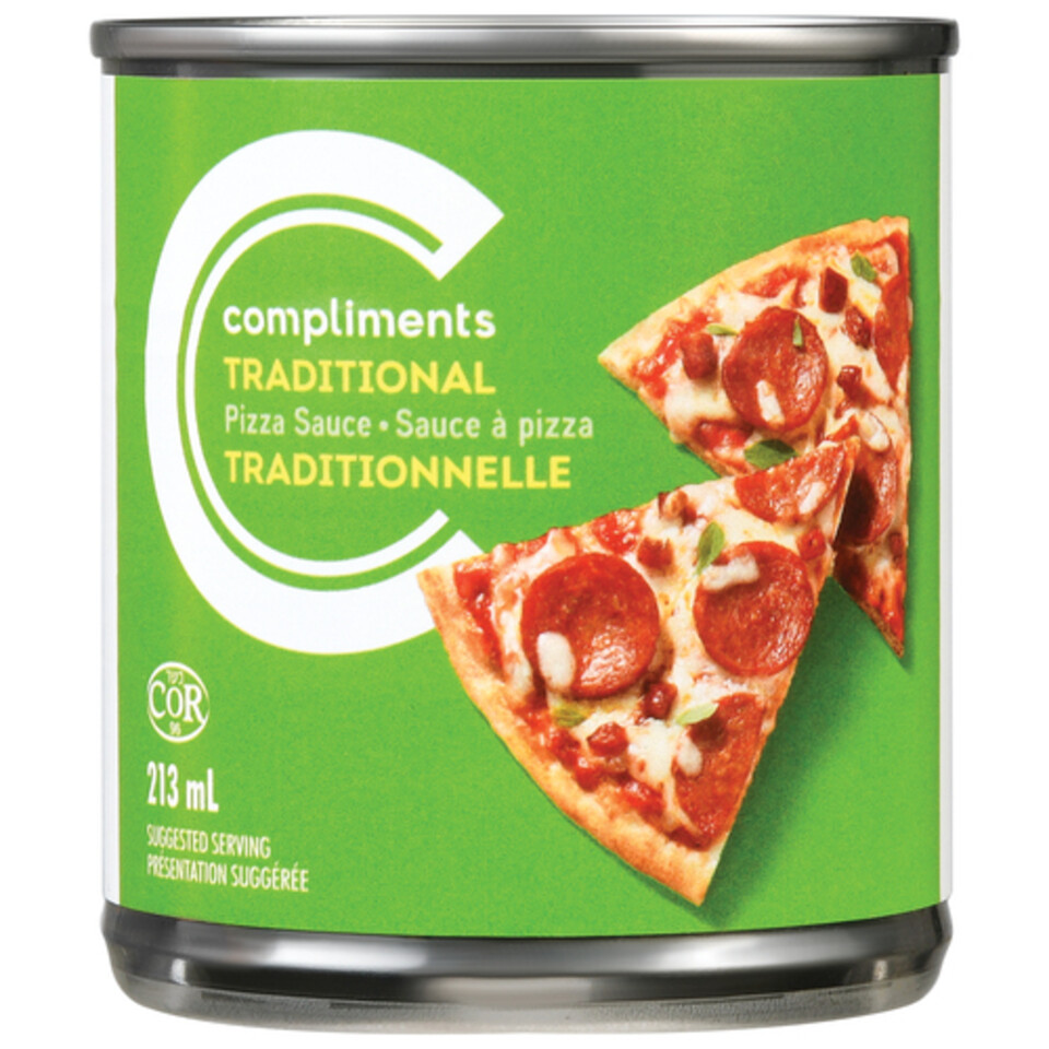 Compliments Pizza Sauce Traditional 213 ml - Voilà Online Groceries ...