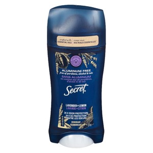 Secret 24 Hour Deodorant Aluminum Free Lavender + Lemon 73 g - Voilà ...