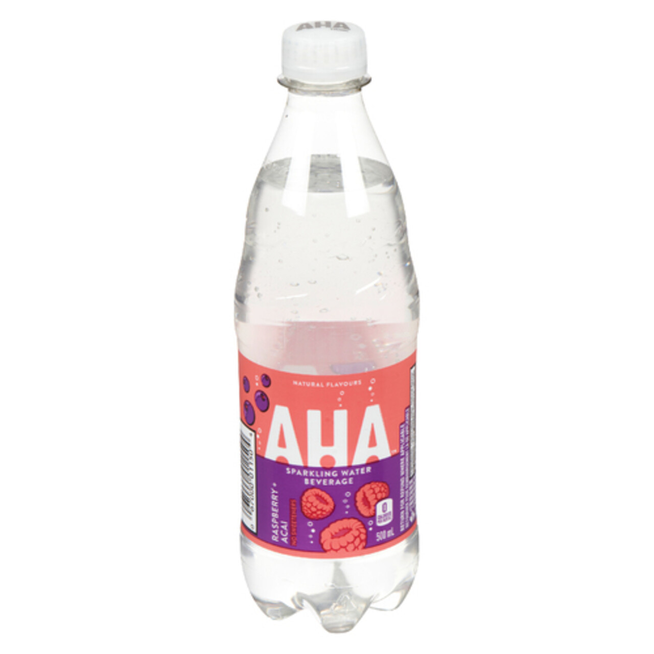 AHA Sparkling Water Raspberry & Acai 500 ml (bottle) - Voilà Online ...