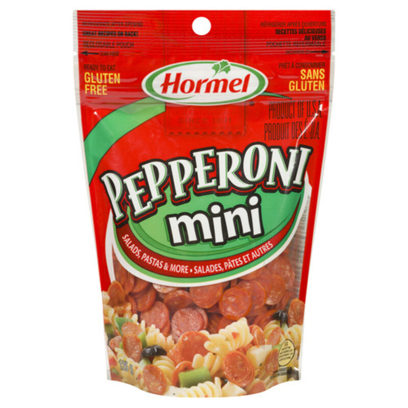 Hormel Minis Pepperoni 125 g - Voilà Online Groceries & Offers