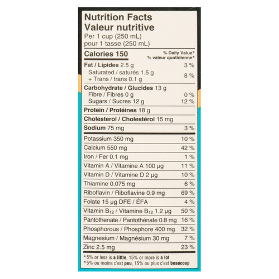 Natrel Plus Lactose-Free 2% Protein Milk Vanilla 2 L - Voilà Online ...