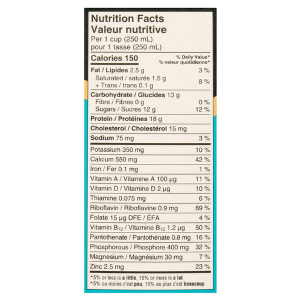 Natrel Plus Lactose-Free 2% Protein Milk Vanilla 2 L - Voilà Online ...