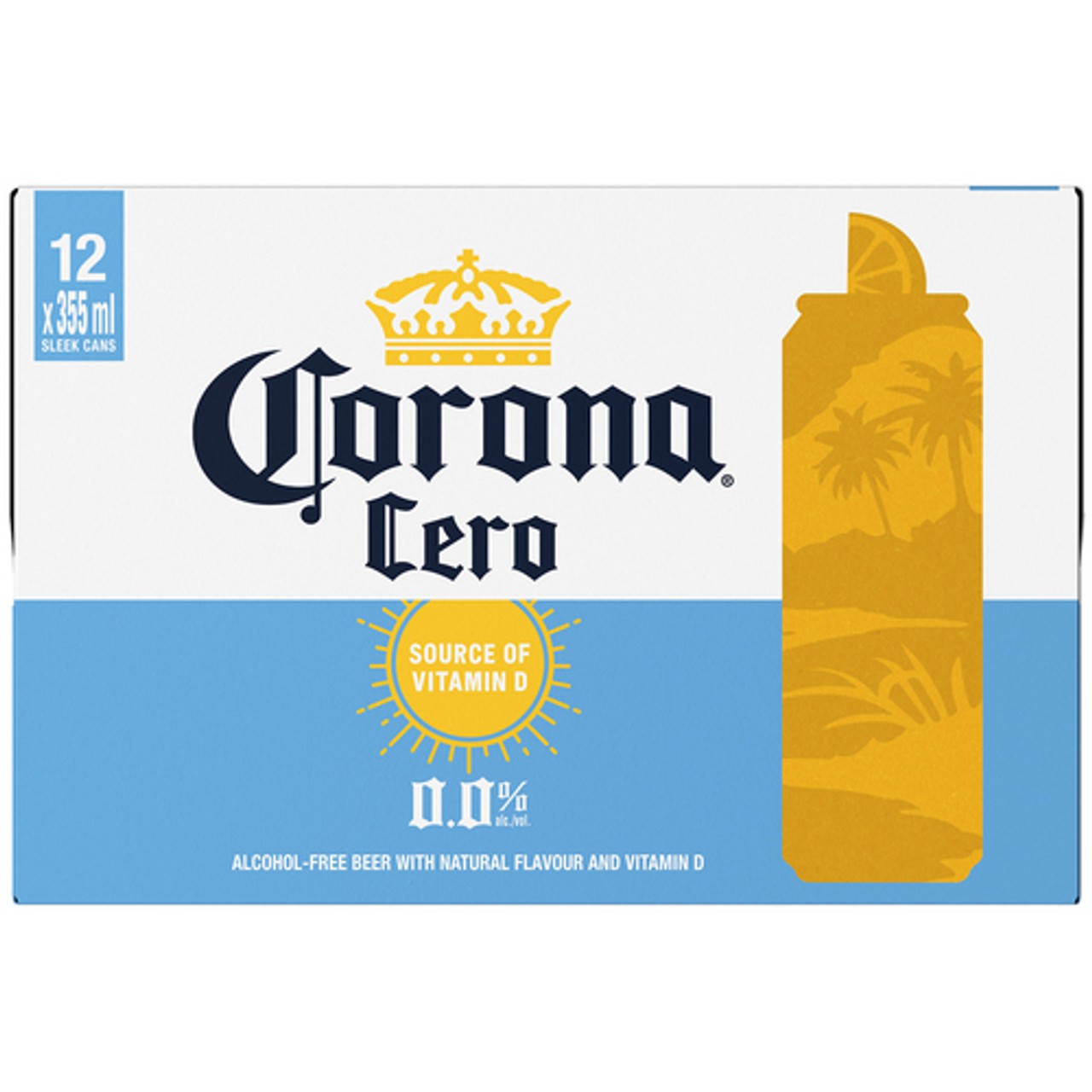 Corona Cero Non Alcoholic Beer 12 x 355 ml (cans) - Voilà Online ...