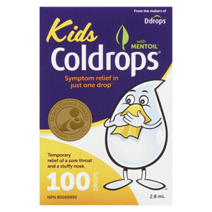 Coldrops Cough & Cold Kids 100 Drops 2.8 mL - Voilà Online Groceries ...