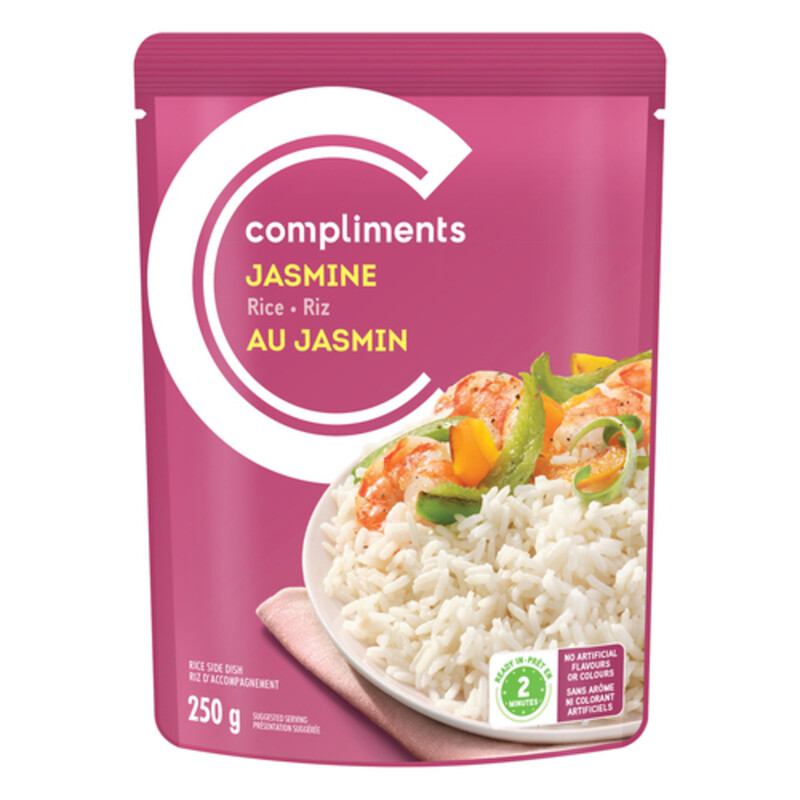 Compliments Instant Rice Jasmine 250 g - Voilà Online Groceries & Offers