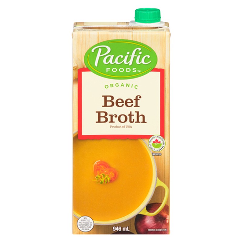 Pacific Foods - Aseptic Broth Organic Broth Beef 946 ml - Voilà Online ...