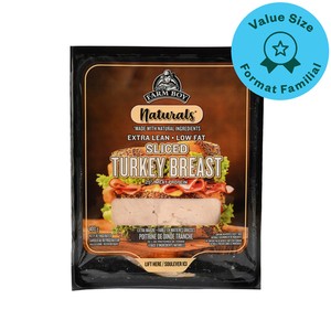 Farm Boy Naturals Sliced Turkey Breast Value Size 400 g - Voilà Online ...