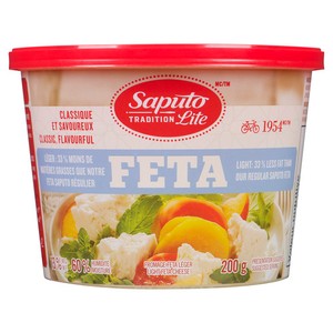Saputo Cheese Light Feta In Brine 200 g - Voilà Online Groceries & Offers