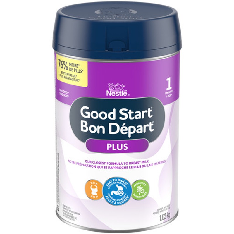 Nestlé Good Start Plus 1 Baby Formula Powder 1.02 kg - Voilà Online ...