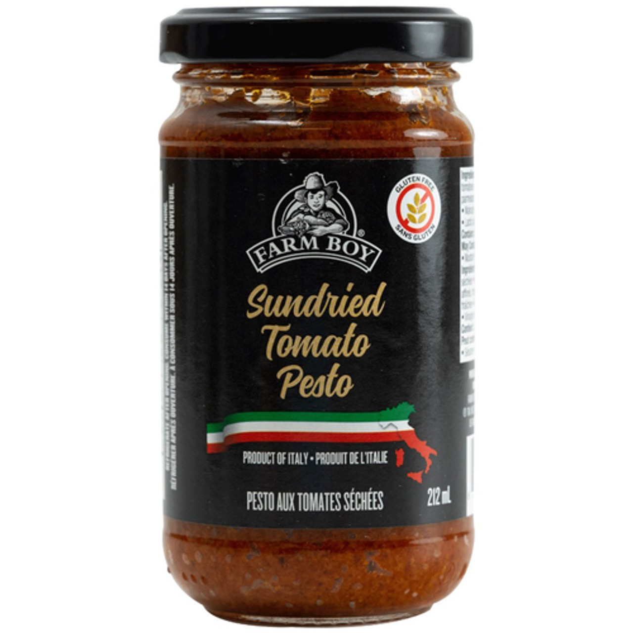 Farm Boy Pesto Sundried Tomato 212 ml - Voilà Online Groceries & Offers