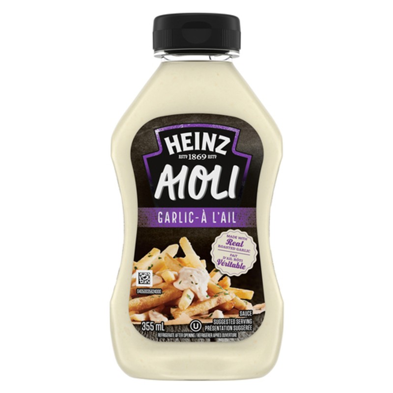 Heinz Aioli Dressing Garlic 355 ml - Voilà Online Groceries & Offers