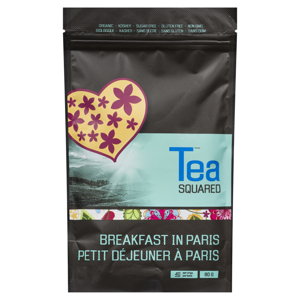 Tea Squared Tea Breakfast In Paris 80 g - Voilà Online Groceries & Offers