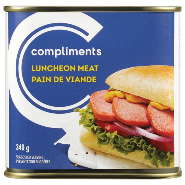 Compliments Meat Luncheon 340 g - Voilà Online Groceries & Offers