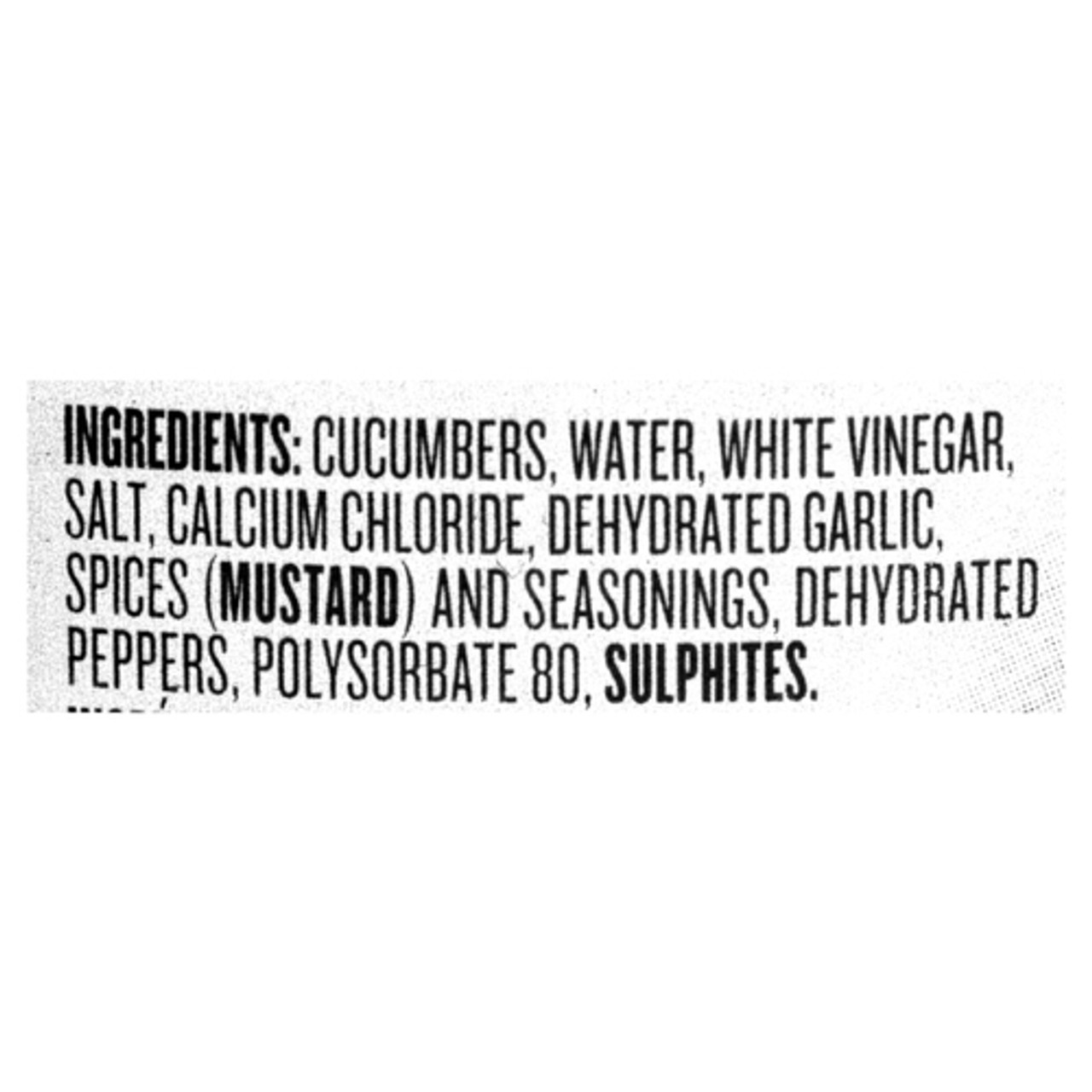 Bick's Mini Crunch'ems Pickles Garlic Rush 500 ml - Voilà Online ...