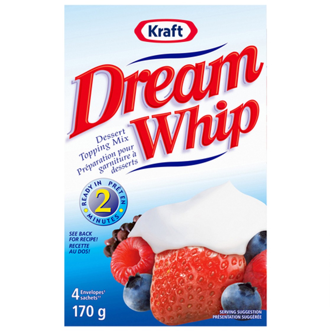 Dream Whip Whipped Topping Mix 170 g - Voilà Online Groceries & Offers