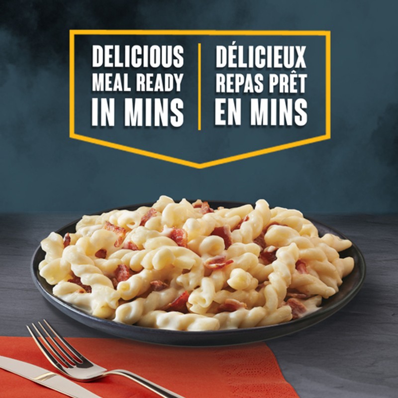 Crave Frozen Meal White Cheddar Macaroni & Cheese With Bacon 300 g ...