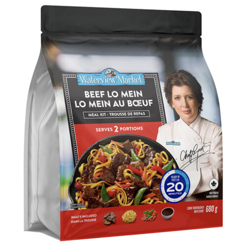 Waterview Market Frozen Meal Kit Beef Lo Mein 680 g - Voilà Online ...