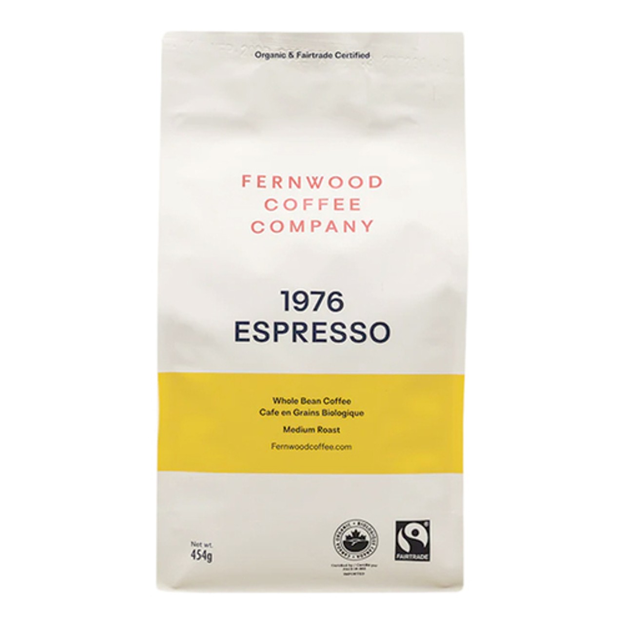 Fernwood Coffee Company Organic Whole Bean Coffee Fairtrade 1976 ...