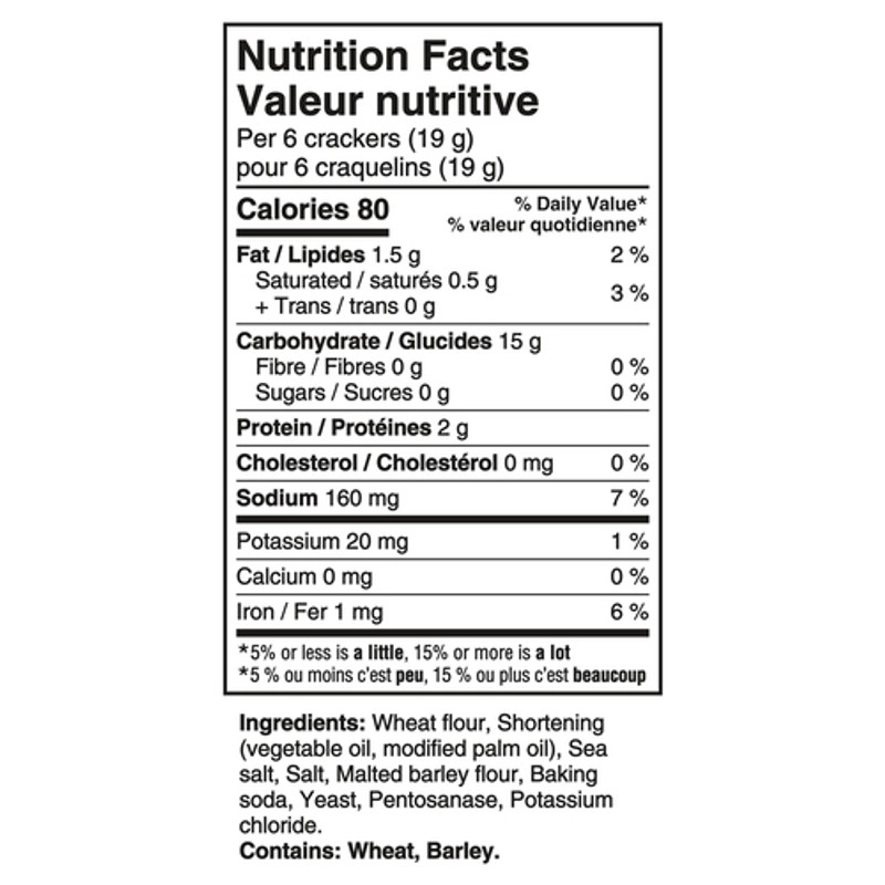 Premium Plus Salted Tops Soda Crackers 113 g - Voilà Online Groceries ...