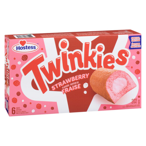 Hostess Strawberry Twinkies 202 g - Voilà Online Groceries & Offers