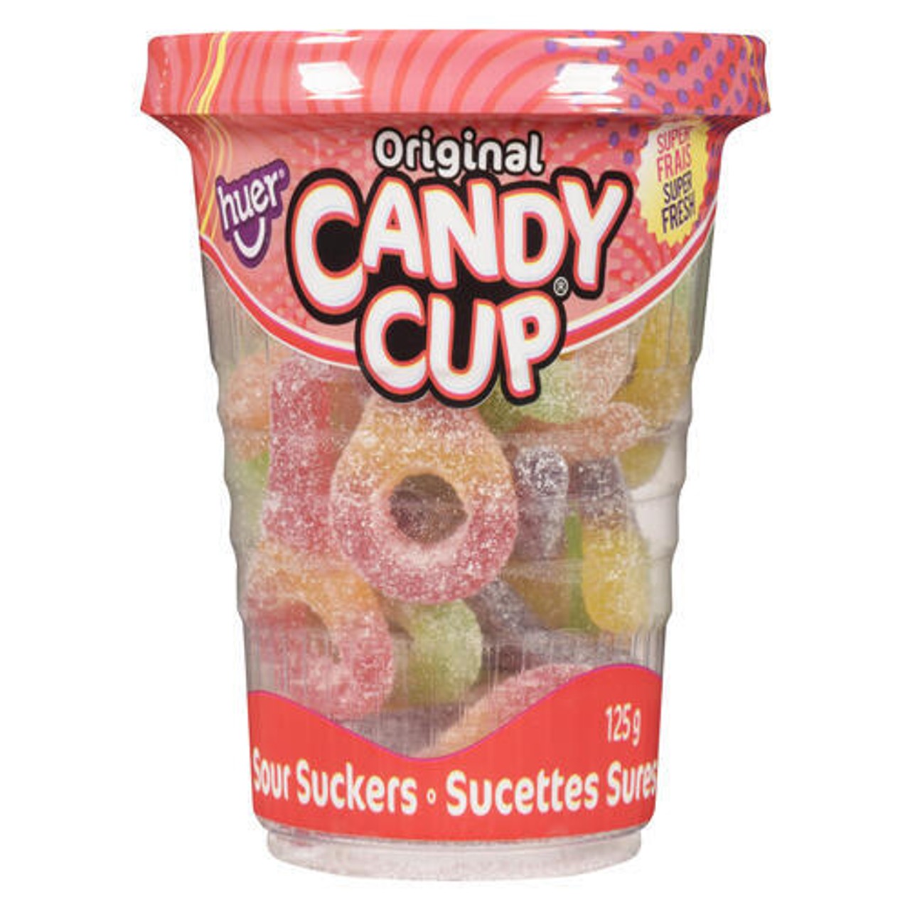 Huer Foods Candy Cup Wrapped Sour Suckers 125 g - Voilà Online ...