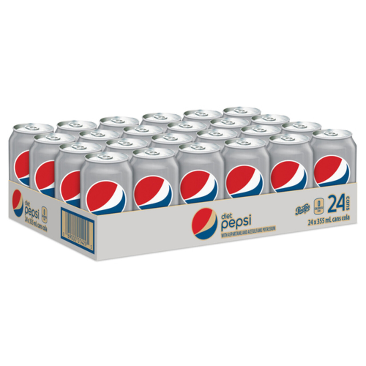 Pepsi Diet Soft Drink 24 x 355 ml (cans) - Voilà Online Groceries & Offers