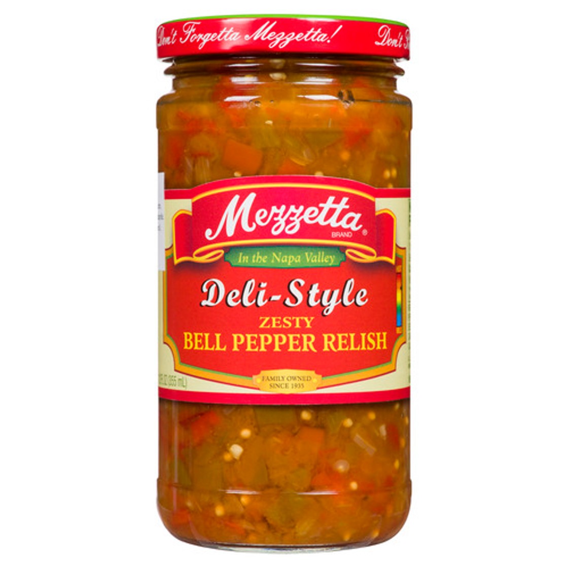 Mezzetta Relish Zesty Bell Pepper 355 ml - Voilà Online Groceries & Offers