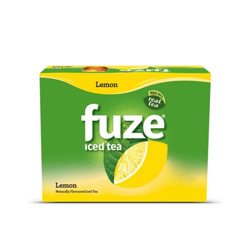 Fuze Naturally Flavoured Iced Tea Lemon 12 x 341 ml (cans) - Voilà ...