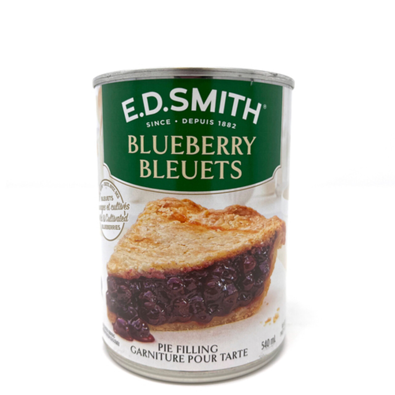 E.D. Smith Pie Filling Blueberry 540 ml - Voilà Online Groceries & Offers